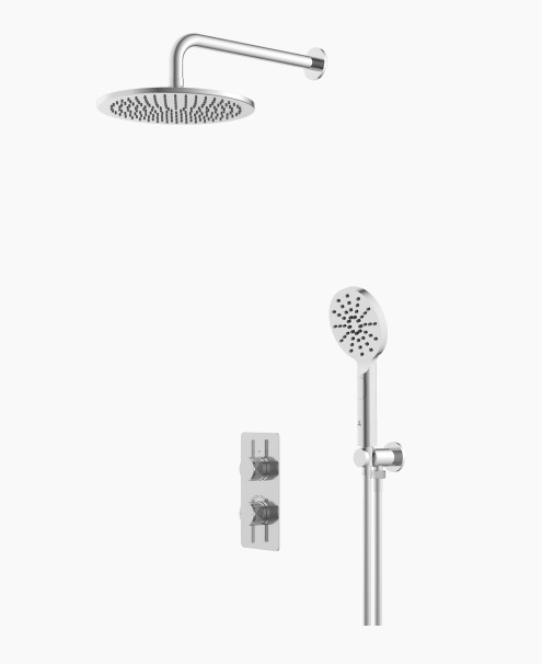Chloe Chrome Concealed Shower Set | Custom Bathrooms Glasgow